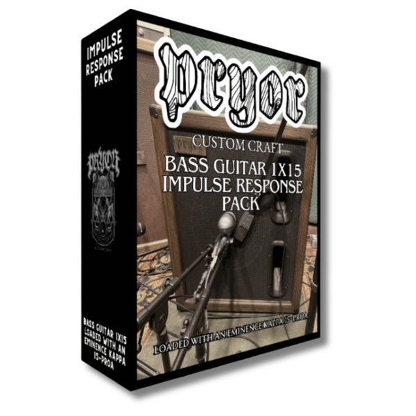 Bass Guitar 1x15 (Eminence Kappa Pro) Impulse Response Pack – Pryor ...